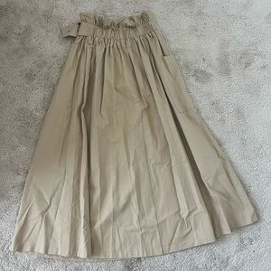 Baloot | Skirts | Nwt Baloot Midi Asymmetrical Gathered Waist Belted ...